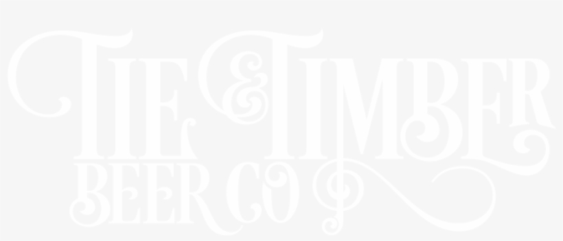 Logo Tie & Timber Beer Co - Brewery - 922x354 PNG Download - PNGkit