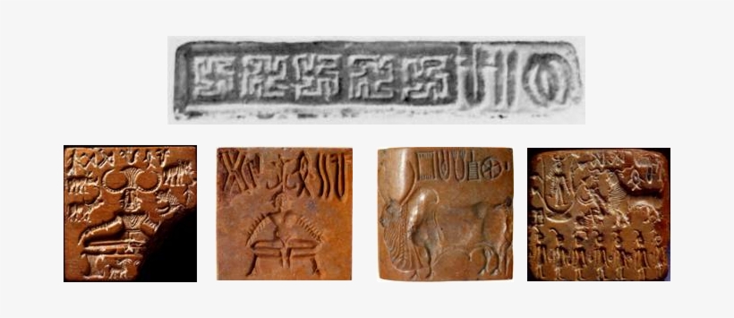 Study Of Indus Script (first) - 678x275 PNG Download - PNGkit