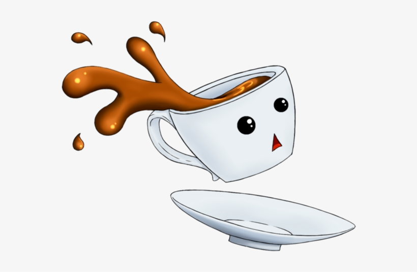 Splash Coffee Cups - Coffee Animation Png - 600x464 PNG Download - PNGkit