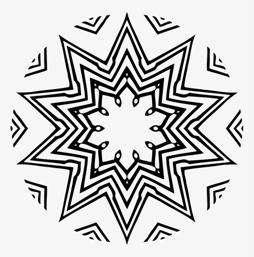 Kisscc Mandala Fractal Geometric Shape Geometry Islamic - International ...