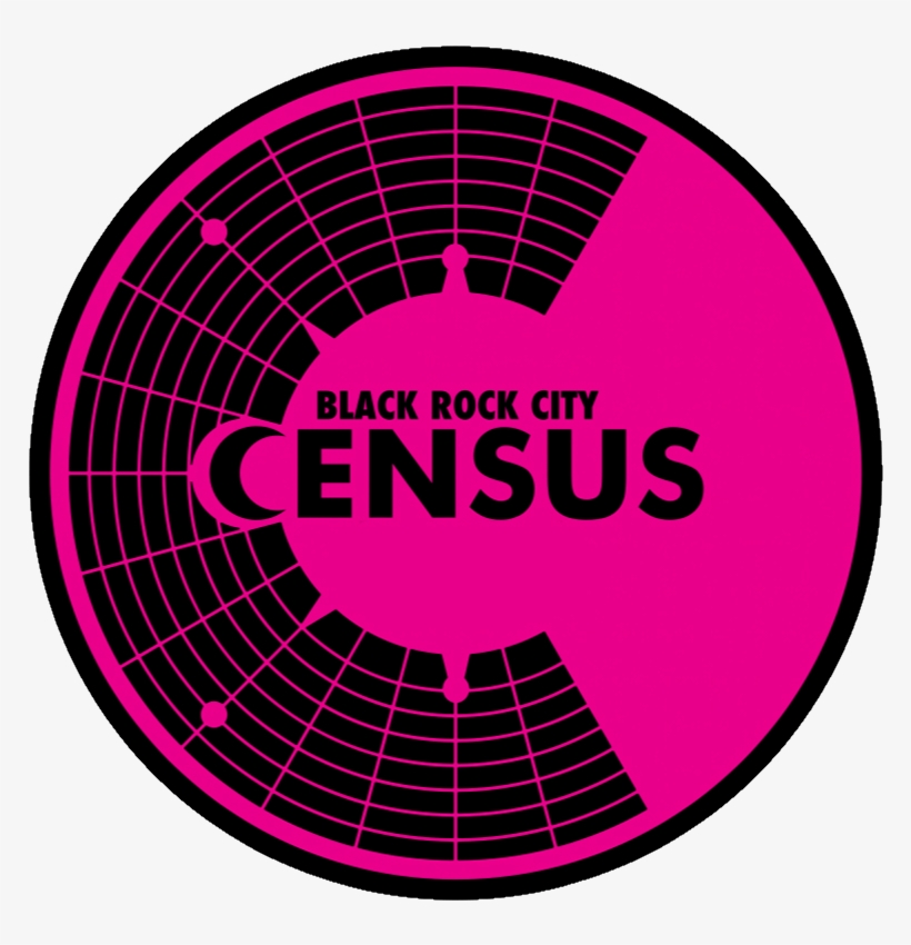 Censuslogo - Burning Man Census Logo - 790x790 PNG Download - PNGkit