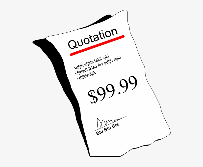 Quotation Clipart - 558x596 PNG Download - PNGkit