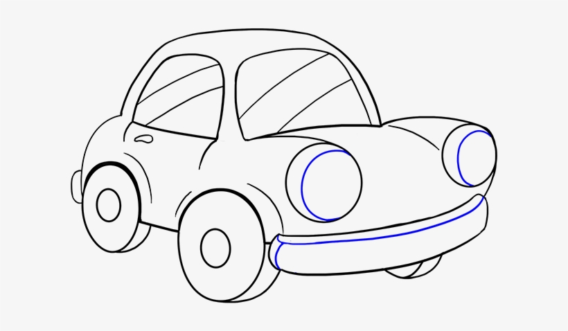 Cartoon Car Drawing Group - Car - 678x600 PNG Download - PNGkit