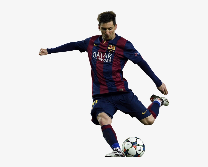 Download Transparent Lionel Messi - Kick Up A Soccer Ball - PNGkit