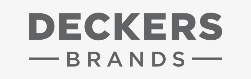 Download Transparent Deckers-brands - Deckers Brands Logo - PNGkit