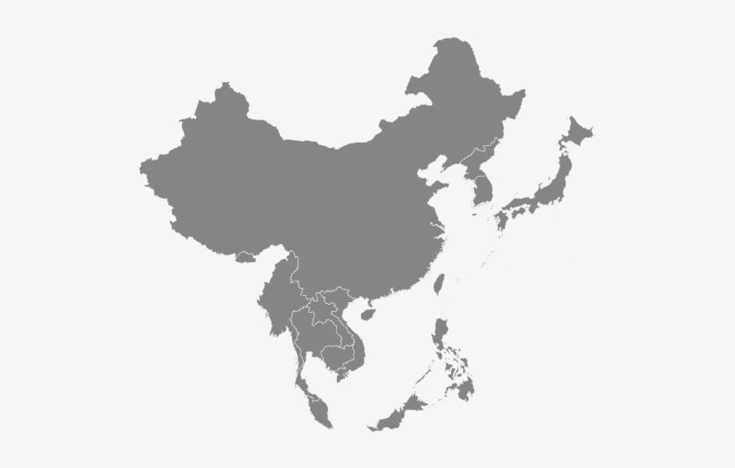 Download Transparent -asia - High Resolution Asia Map - PNGkit