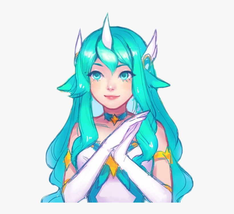 Soraka Sticker - Cartoon - 541x670 PNG Download - PNGkit