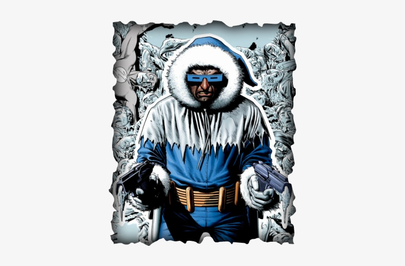 Captain Cold - 382x459 PNG Download - PNGkit