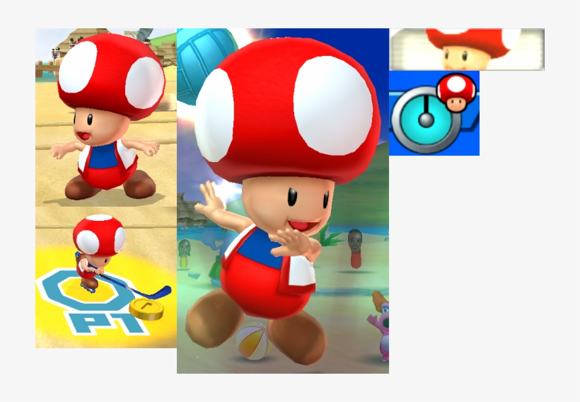Remember The Fire Toad Texture That I Did Up For Mario - Cartoon ...