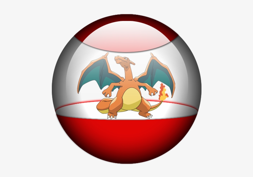 Charizard From A Pokeball From Super Smash Bros - Pokemon Charizard ...
