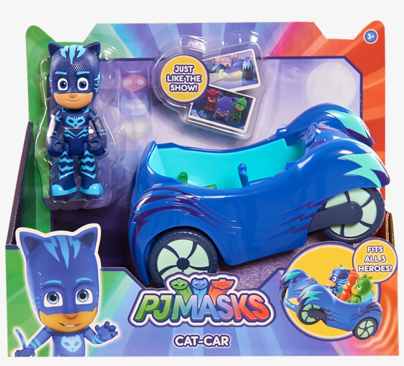 Pj Masks Vehicles Asst, , Large - Pj Masks Cat Boy Car - 2000x2000 PNG ...