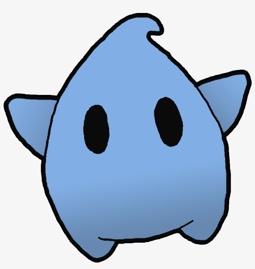 Light Blue Luma - Light Blue Luma Mario - 1000x1000 PNG Download - PNGkit