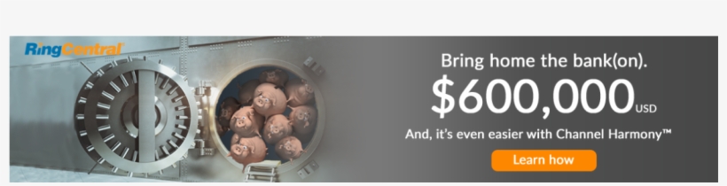 600k Promo Banner - Ringcentral - 1160x240 PNG Download - PNGkit