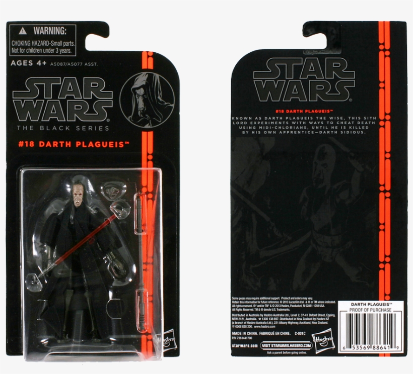 #18 Darth Plagueis Preview Images - Star Wars Black Series Action ...