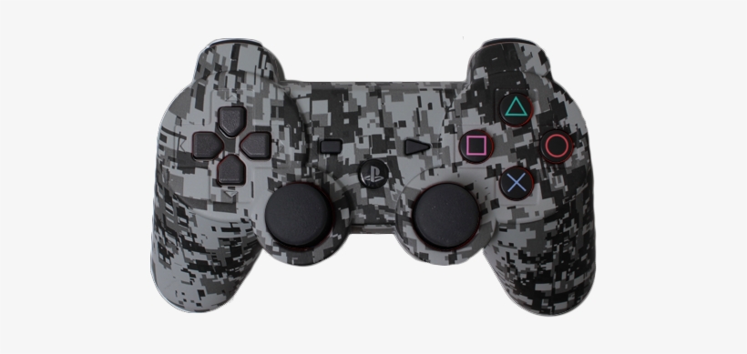 Gray Camo - Camouflage Playstation Controller Png - 490x309 PNG ...