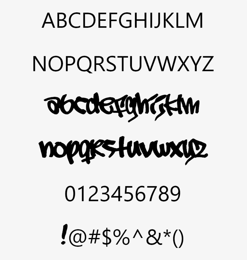 Graffiti Subway Example - Calligraphy - 613x868 PNG Download - PNGkit