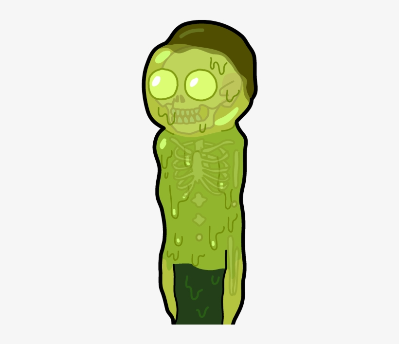 Slime Morty - Cartoon - 300x650 PNG Download - PNGkit