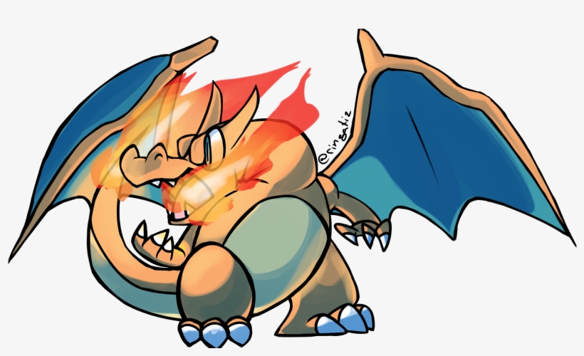 Charizard - Cartoon - 2000x1000 PNG Download - PNGkit