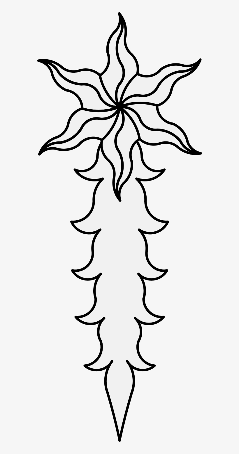 Comet - Line Art - 570x1474 PNG Download - PNGkit