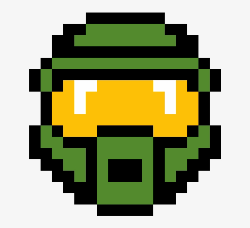 Master Chief - Halo Master Chief Pixel Art - 1184x1184 PNG Download ...