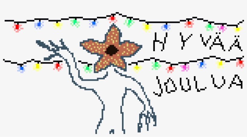 Stranger Things Merry Christmas - Pixel Art Stranger Things - 3080x1740 ...