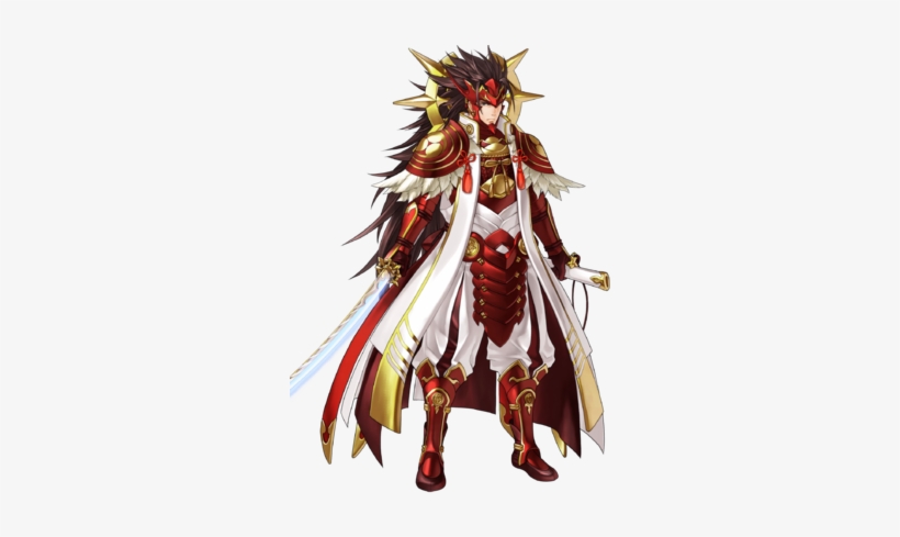 Ryoma Supreme Samurai Face - Fire Emblem Heroes Ryoma - 340x408 PNG ...