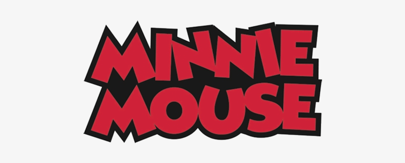 Minnie - Minnie Mouse Logo Name - 490x260 PNG Download - PNGkit