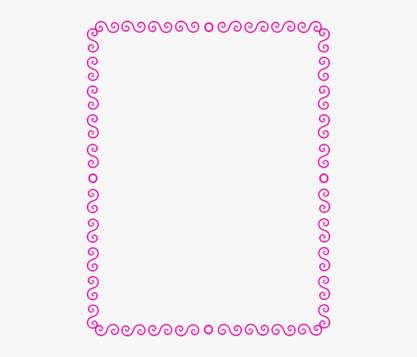 Free Png Border Pink Page Frames Spiral Border S Spiral - Red Border ...
