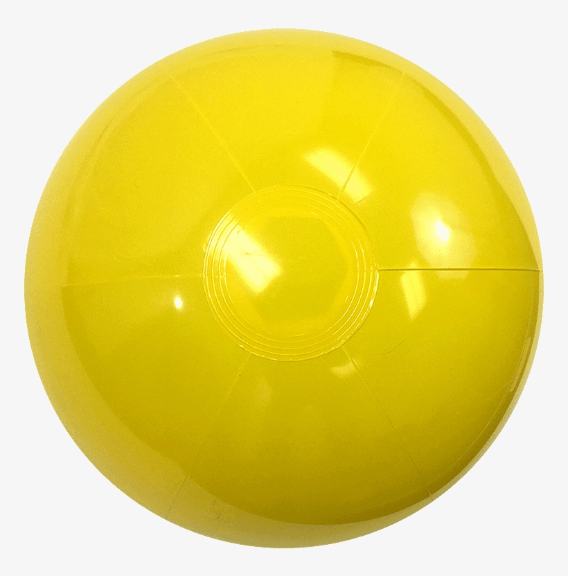 Yellow Beach Ball - 800x800 PNG Download - PNGkit