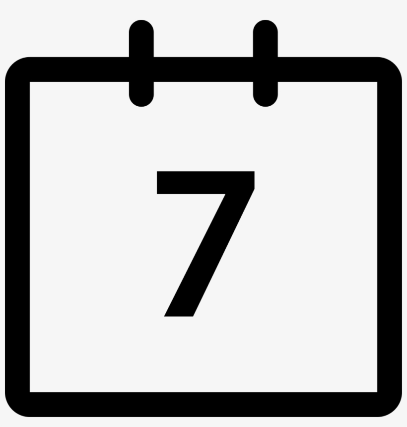 Png File - Week Icon - 980x980 PNG Download - PNGkit