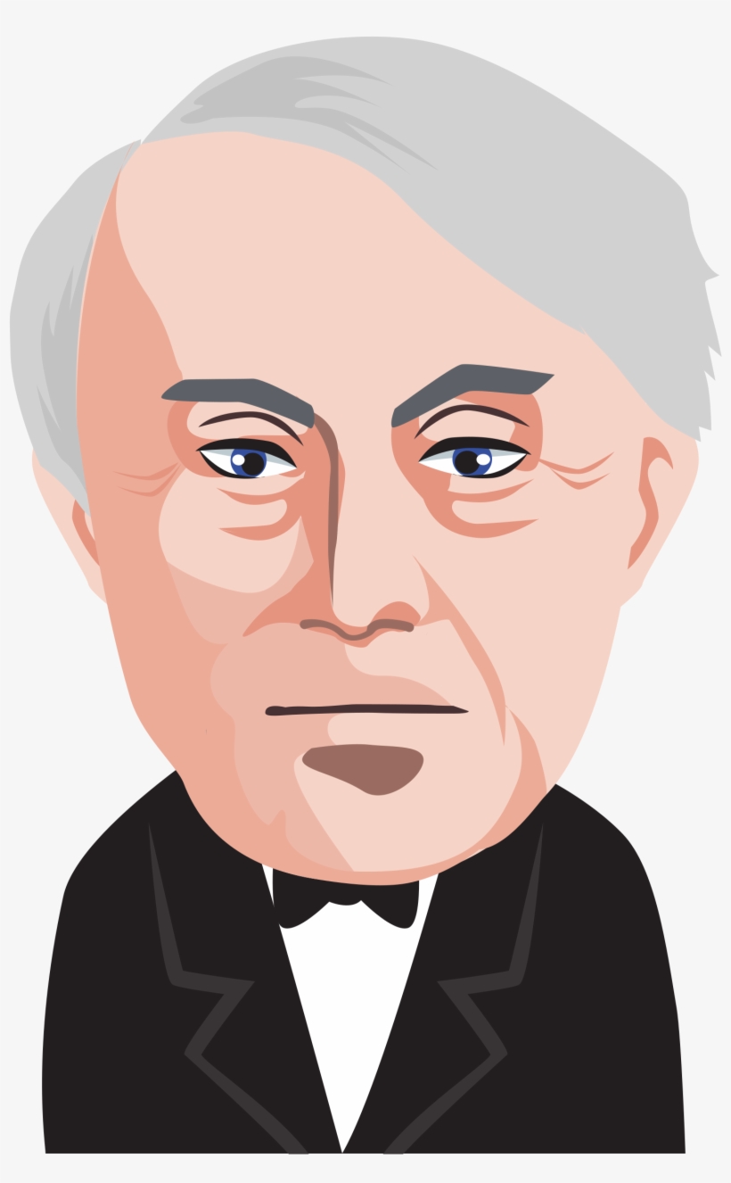 This Free Icons Png Design Of Thomas Alva Edison - 1540x2400 PNG ...