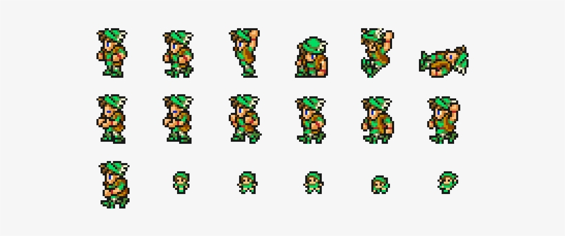 Ffrk Ranger Sprites - Final Fantasy Thief Sprite - 576x288 PNG Download ...