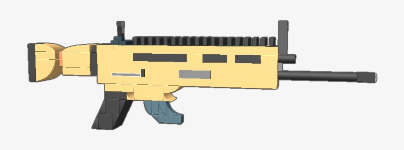 Also Known As The “scar” - Assault Rifle - 768x768 PNG Download - PNGkit