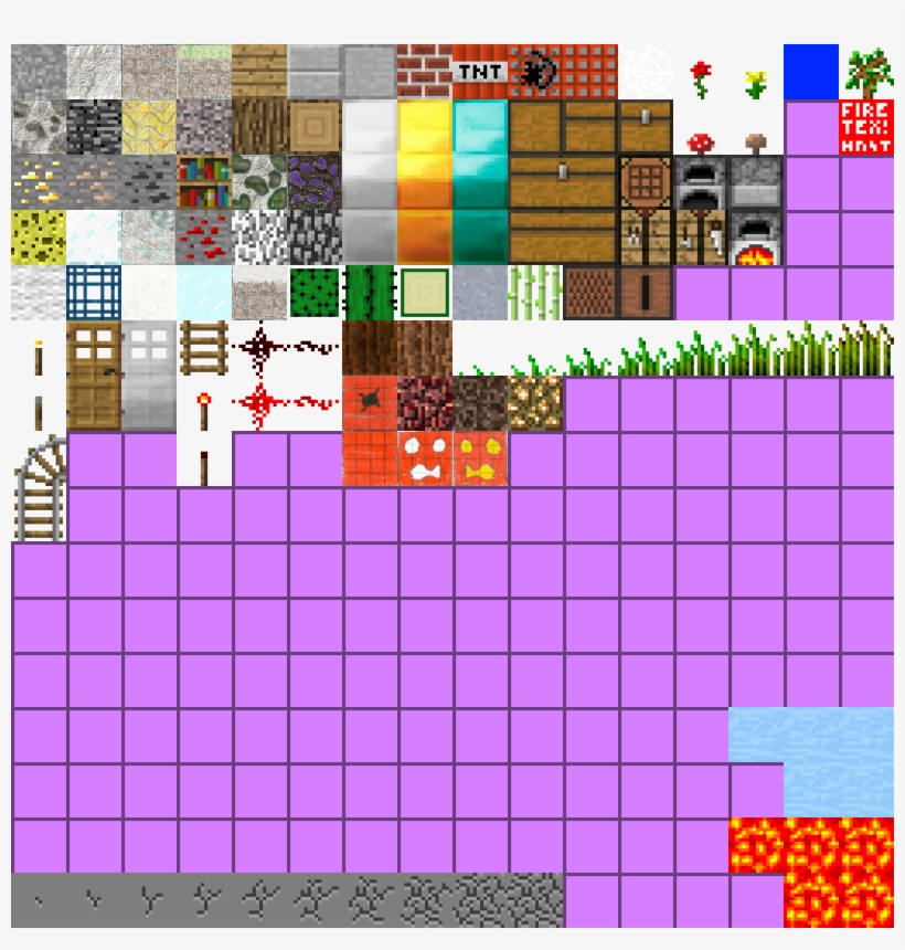 Doodle Craft Hand Drawn Tex Pack - Minecraft Indev Terrain Png ...