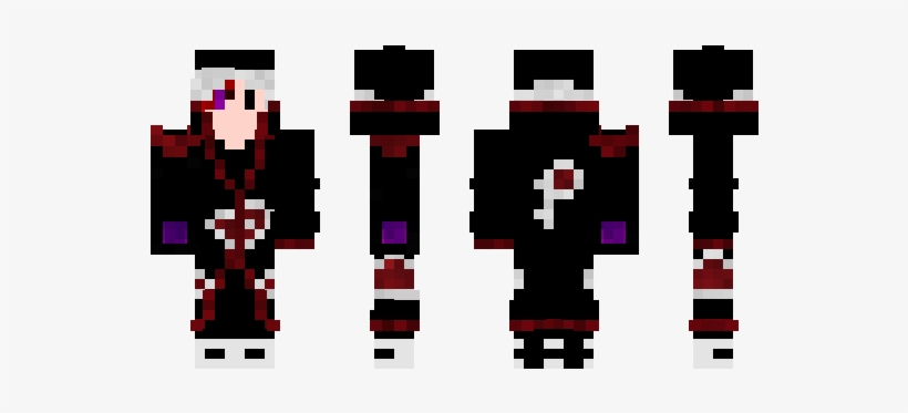 Minecraft Skin Wojak - Deidara Minecraft Skin - 600x348 PNG Download ...
