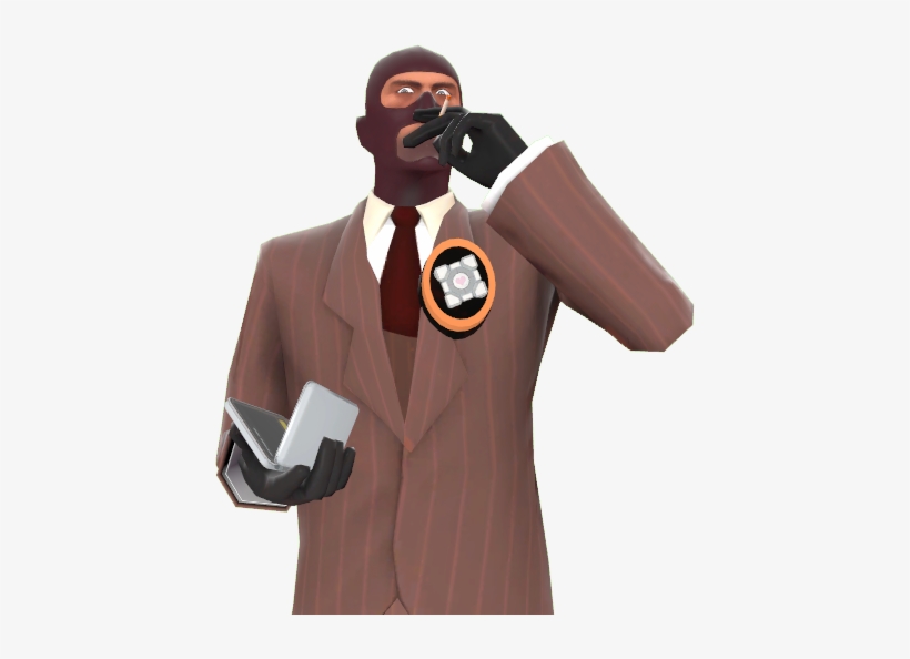 [ Img] - Genuine Companion Cube Pin - 432x514 PNG Download - PNGkit