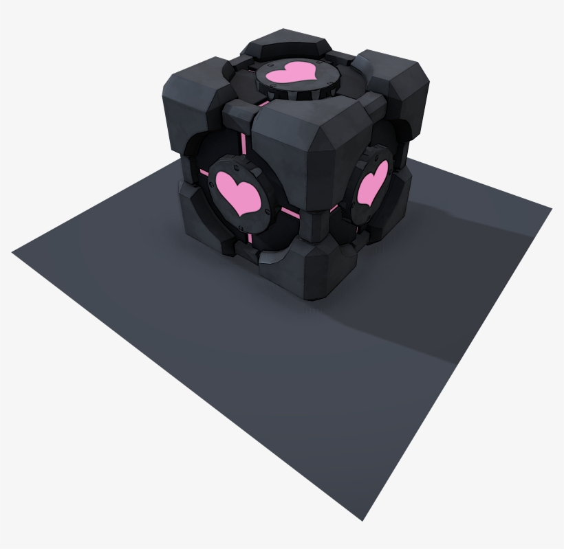 Companion Cube Render - Architecture - 1440x838 PNG Download - PNGkit