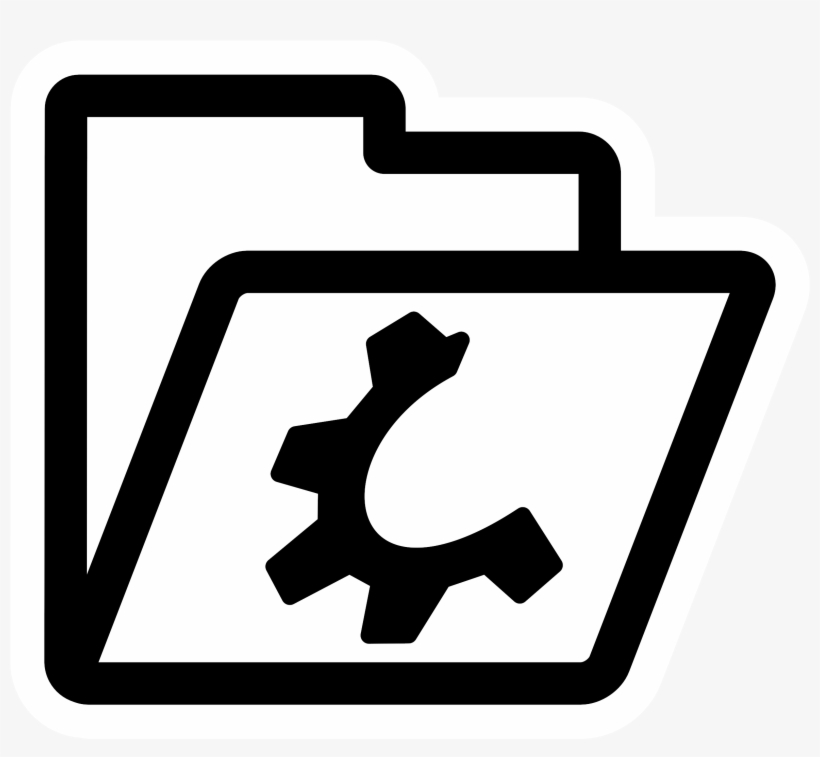 This Free Icons Png Design Of Mono Folder Crystal - 2400x2400 PNG ...