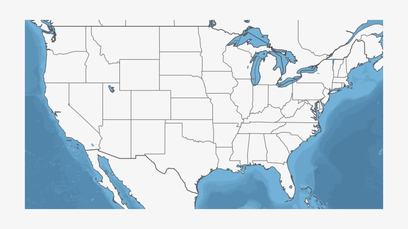 United States Wipe Off Map 17 X 22 - 720x380 PNG Download - PNGkit