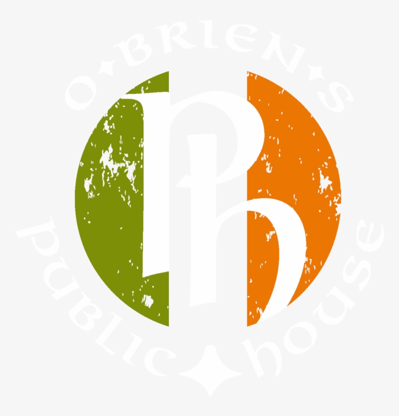 Obh Logo White E1444036950478 - O Briens Public House Logo - 800x840 ...