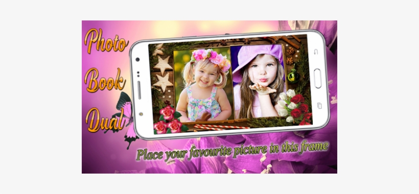 Dual Collage Photobook Frames - Photograph - 500x300 PNG Download - PNGkit