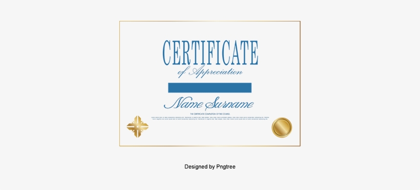 Simple Certificate Certificates Design Vector Material, - Design ...