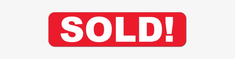 "sold" Stickers - Sold - 500x500 PNG Download - PNGkit