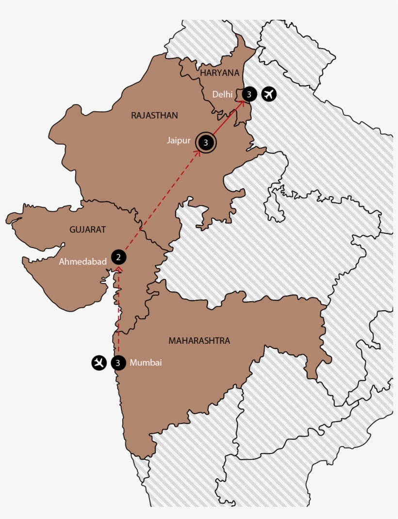 Valley Of Flowers Map