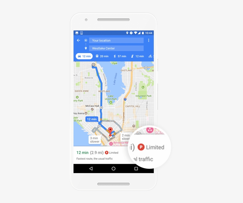 Android Google Maps Parking Information Example - Google Maps Machine ...