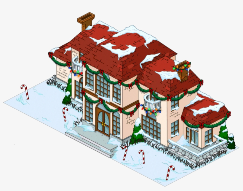 Fat Tonys Compound Christmas Tapped Out - Simpsons Fat Tony's Mansion ...