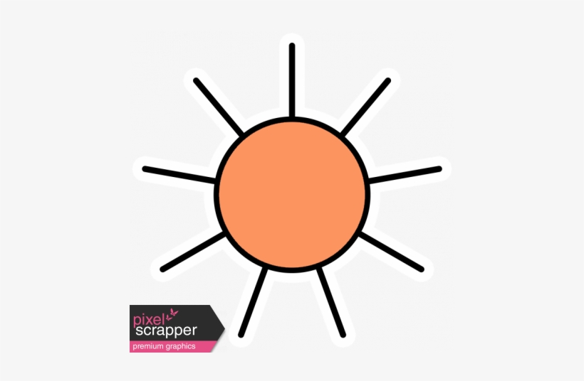 Download Transparent Summer Lovin Elements Sticker Sun - Life Preserver ...