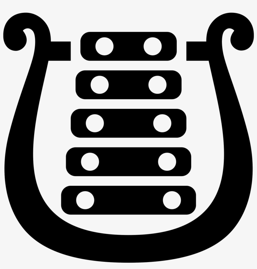 Bell Lyre Icon - Lyre Bell Cartoon - 1600x1600 PNG Download - PNGkit