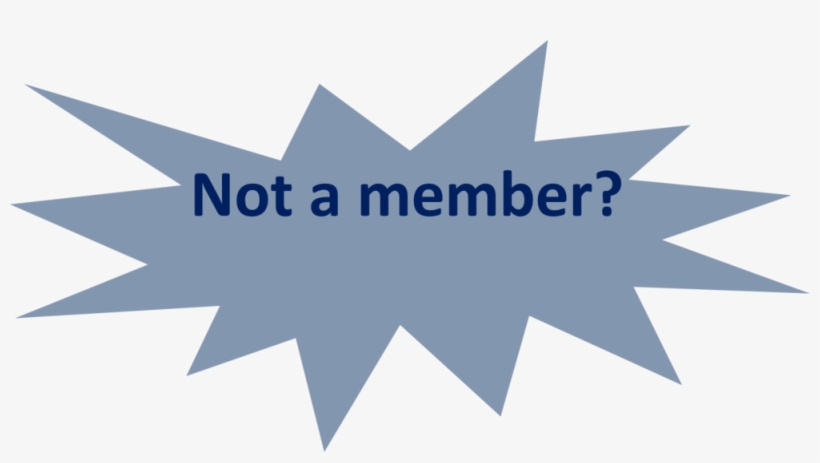 Not A Member - 1000x516 PNG Download - PNGkit