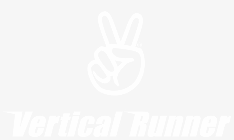 Vertical Runner Peace Sign Logo White - Peace Love - 1800x992 PNG ...
